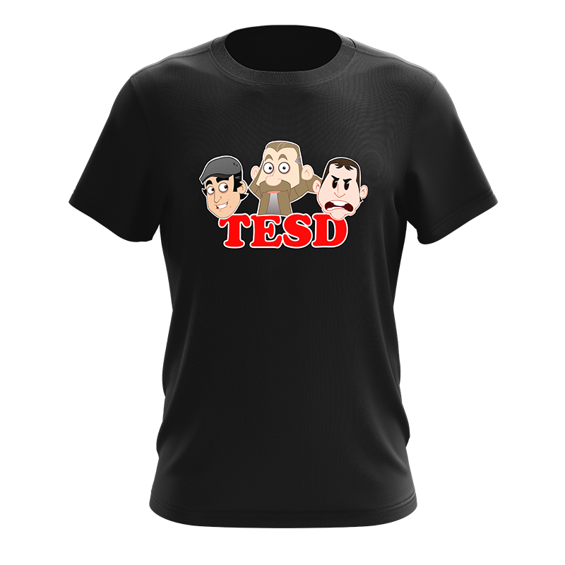 TESD Three Heads Tee – Tell 'Em Steve-Dave