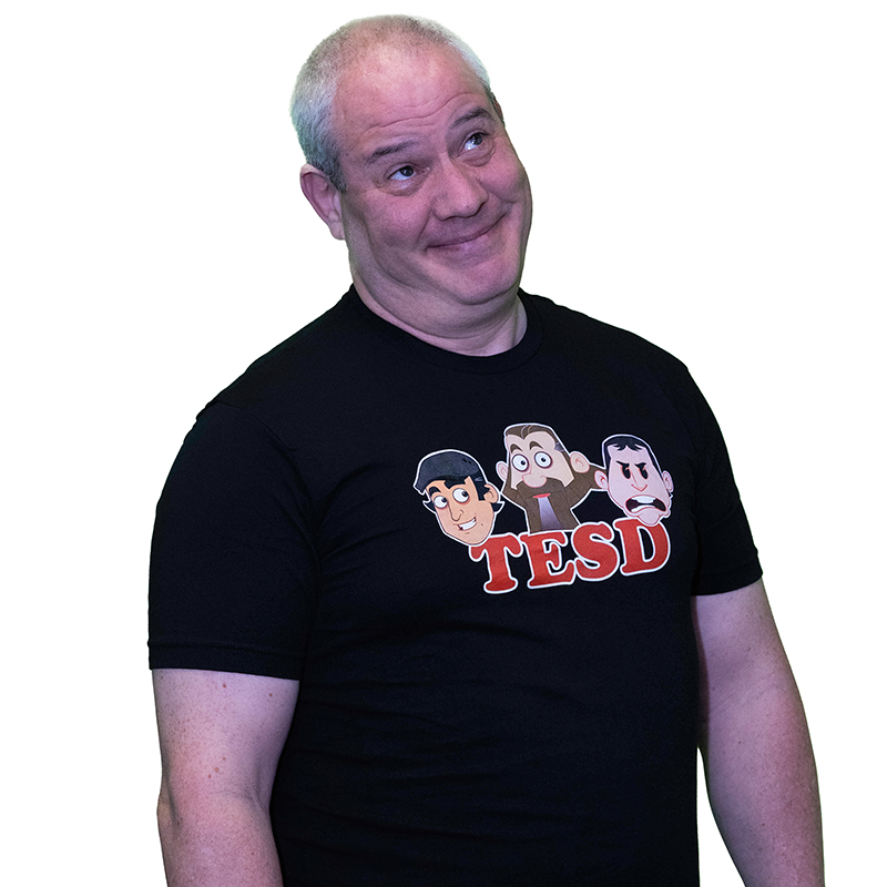 TESD Three Heads Tee – Tell 'Em Steve-Dave